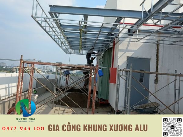 Báo Gía Thi Công Khung Xương Ốp Alu,Gía Rẻ Chất Lượng Tại Hồ Chí Minh
